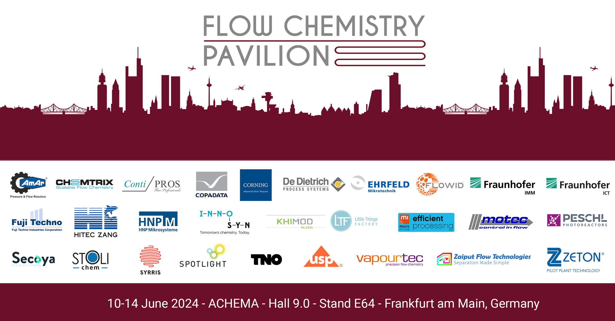ACHEMA 24 - Flow Chemistry Pavilion | Chemtrix